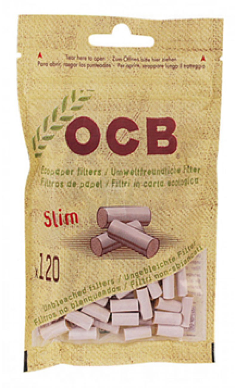 FILTRO PARA CIGARRO OCB ORGANIC SLIM – Charutaria Curitiba