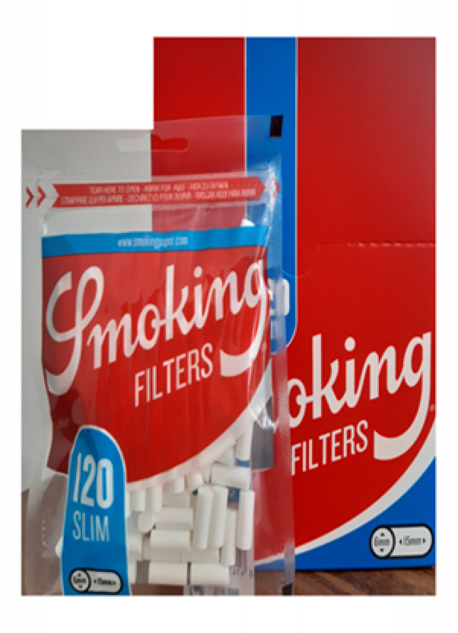 FILTRO PARA CIGARRO SMOKING SLIM – Charutaria Curitiba