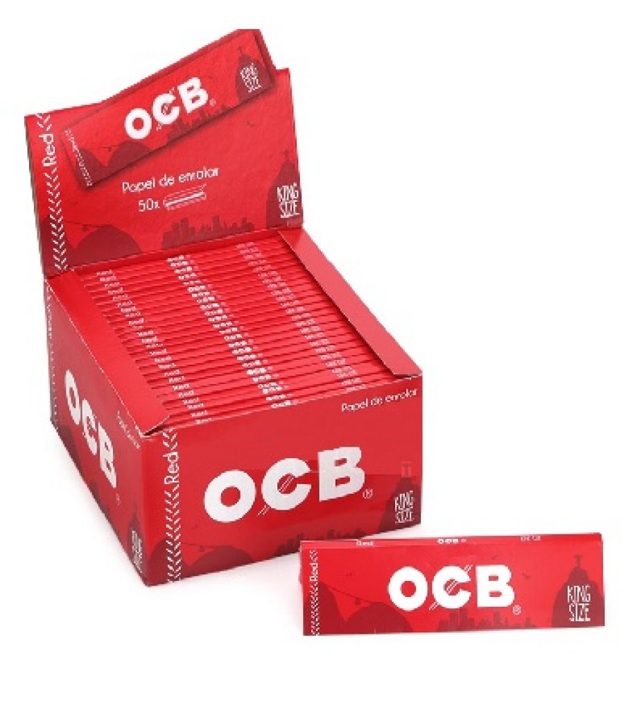 PAPEL SEDA OCB RED KING SIZE – Charutaria Curitiba