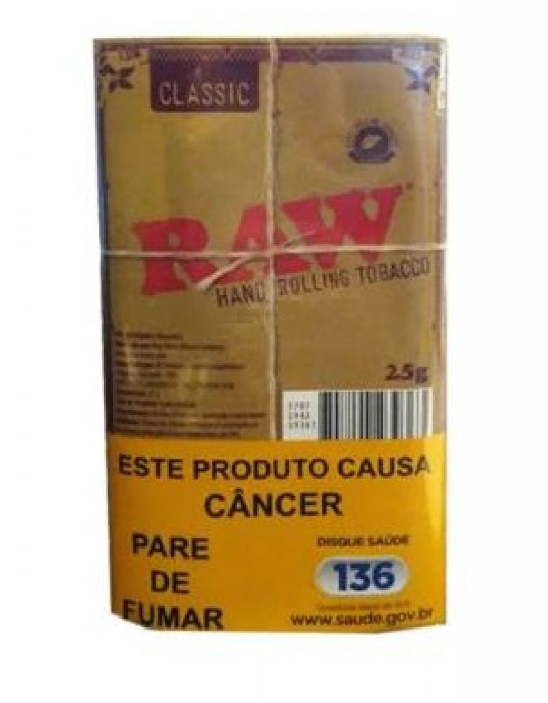 TABACO PARA CIGARRO RAW CLASSIC – Charutaria Curitiba