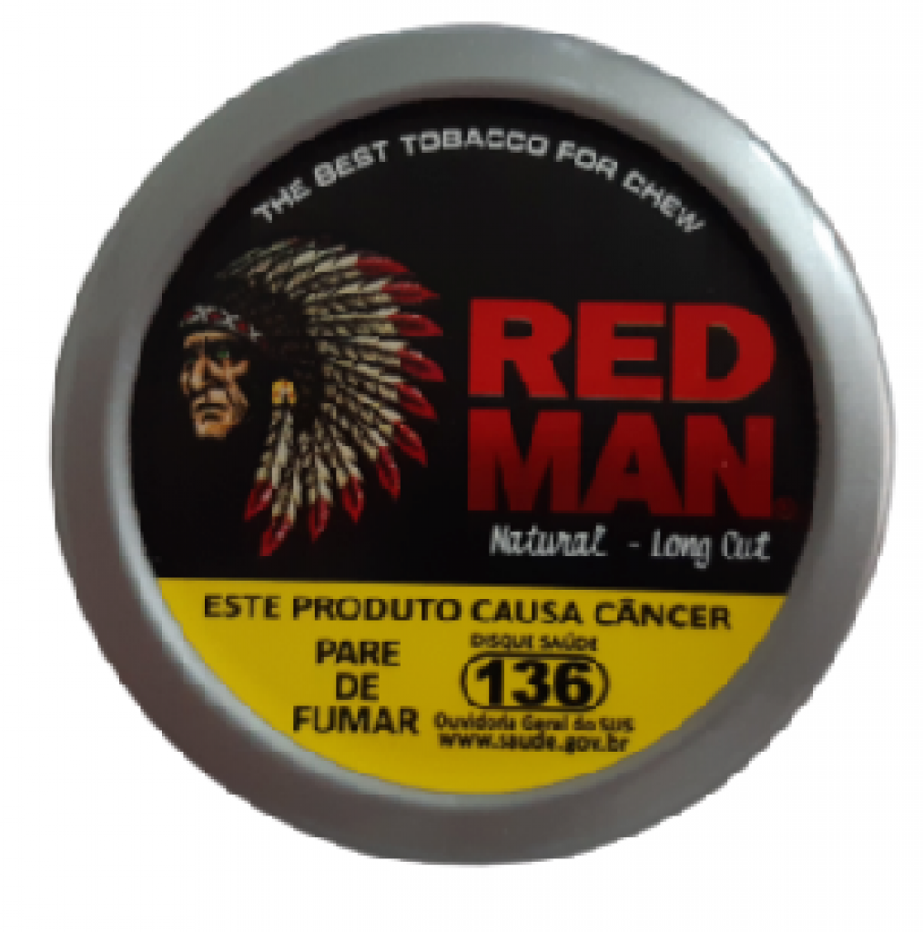 TABACO PARA MASCAR RED MAN – NATURAL – Charutaria Curitiba